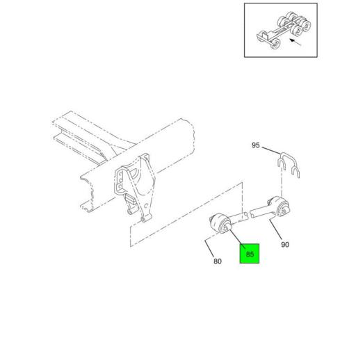 3581271C1 Navistar International | Torque Rod | Source One Parts Center