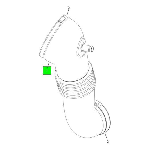 3812660C1 Navistar International | Air Cleaner Hose | Source One Parts ...