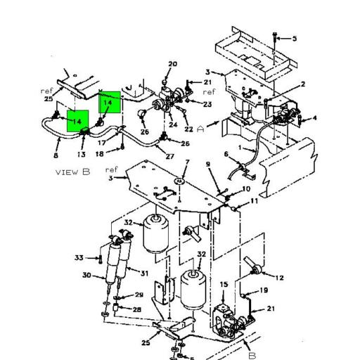 2017508C1 Navistar International | Elbow 90 Degree 1/8 NPT x 1/4 PT ...