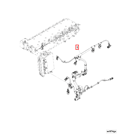 4989419 Cummins | Electronic Control Module Wiring Harness | Source One ...