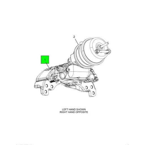 2521614C91 Navistar International | Right-Hand Brake Caliper Assembly ...