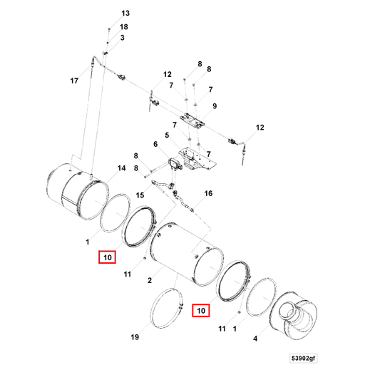 2871861 Cummins | V Band Clamp | Source One Parts Center