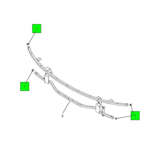 3720627C2 Navistar International | PLUG TUBE BUMPER REINFORCEMENT - 2 ...