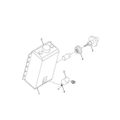 3803025C92 Navistar International | Windshield Washer Bottle with Level ...