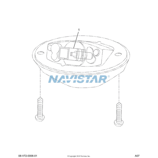 2593348C91 Navistar International | Lamp Socket with Bulb Assembly - 5 ...
