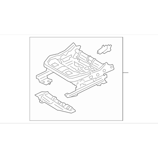 KB3Z2161711C Ford | Seat Track - Front | Source One Parts Center