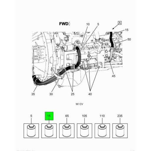 4102053C2 Navistar International | CABLEBATTERY UC BATTERY TO BDU CABLE ...