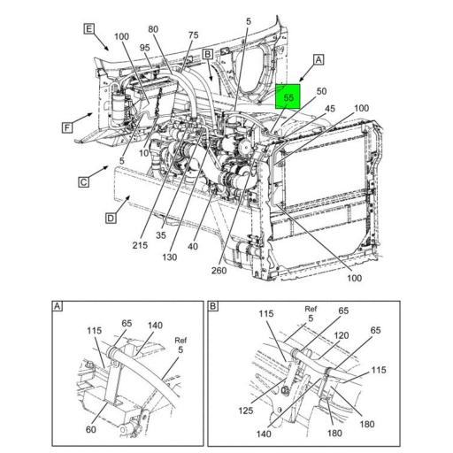 3612296C92 Navistar International | Hose Assembly Flexible Air ...