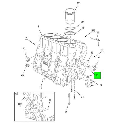 2591146C1 Navistar International | Core Plug - 20 Pack | Source One ...