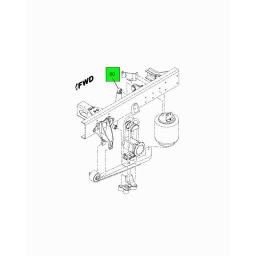6127713C2 Navistar International | Shock Absorber | Source One Parts Center