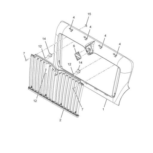 3579744C92 Navistar International | Grille Assembly Conventional ...