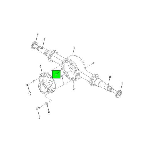 2592670C1 Navistar International | Differential Stud to Housing - 10 ...