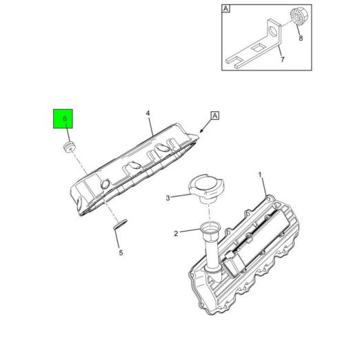 1840666C91 Navistar International | Oil Filler Plug | Source One Parts ...
