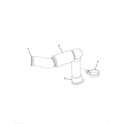 6127480C3 Navistar International | Turbocharger Pipe Welded Assembly ...