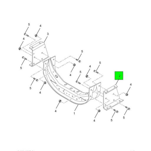 4052001C1 Navistar International | LH SUPPORT ENGINE CROSSMEMBER-10 ...
