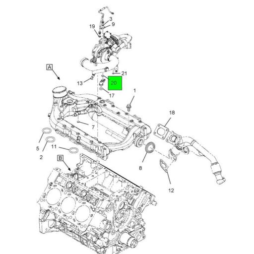 1846294C1 Navistar International | O-Ring 2-120 0987 in x 1090 in - 5 ...
