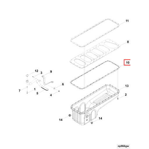 5332563 Cummins | Oil Pan Gasket | Source One Parts Center
