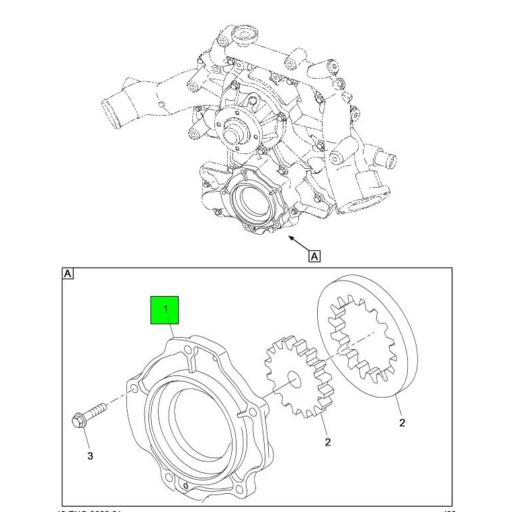 1836756C91 Navistar International | Gerotor Cover Assembly | Source One ...