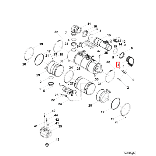 5309553 Cummins | Tube Connector Elbow | Source One Parts Center