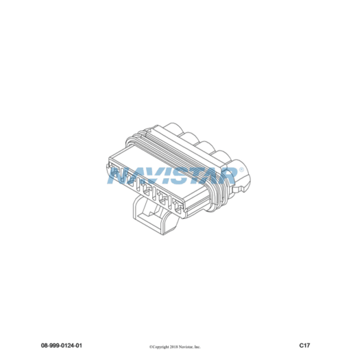 1661375C2 Navistar International | 5-Way Body Male Connector | Source ...