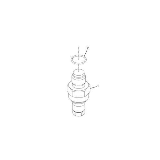 1840295C92 Navistar International | Oil Rail Fitting with Check Valve ...