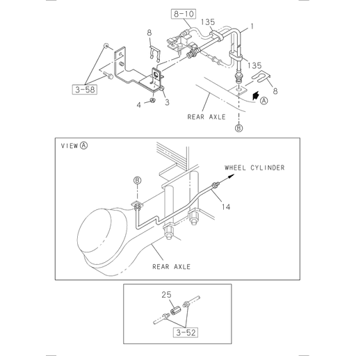 8-98146-958-2 Isuzu | Flex Hose Bracket | Source One Parts Center