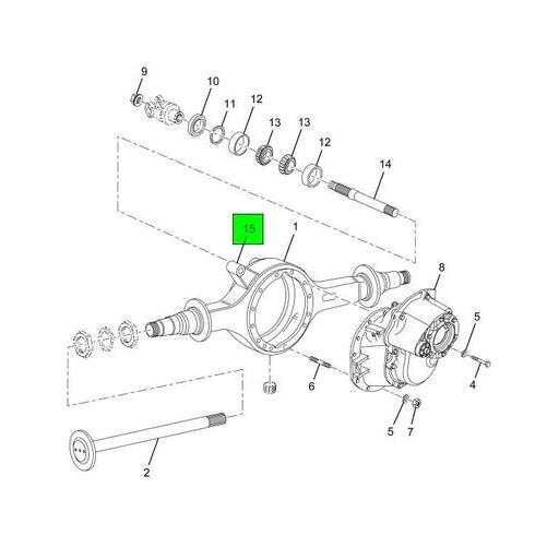 ETN0052557 Navistar International | Transverse Torque Rod Bracket ...