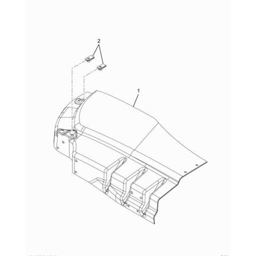 4330577C91 Navistar International | Roof Extender Panel Assembly Right ...