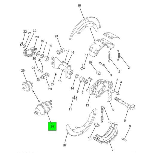 1694079C91 Navistar International | CHAMBER BRAKE | Source One Parts Center