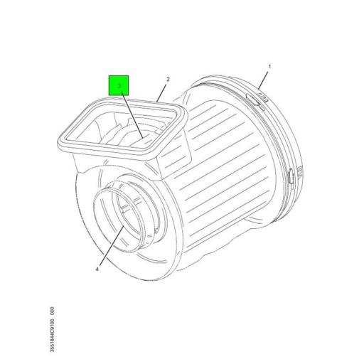 3551815C1 Navistar International | Secondary Air Filter | Source One ...