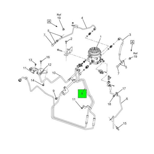 1838960C2 Navistar International | Tube Assembly Fuel Supply and Return ...