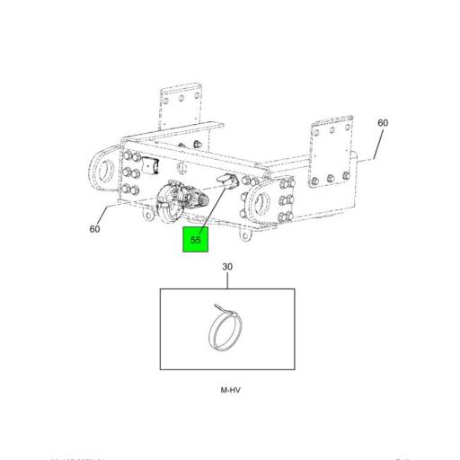 3704184C91 Navistar International | Cable Assembly Battery Standby ...