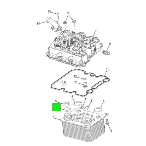 1846976C1 Navistar International | O-Ring Size 319 - 5 Pack | Source ...