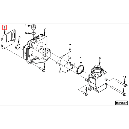 3684336 Cummins | Thermostat Housing Gasket | Source One Parts Center