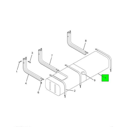 2036749C91 Navistar International | Fuel Tank 35 Gallon | Source One ...