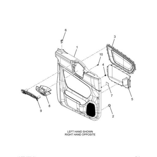 3765598C94 Navistar International | PANEL DOOR ASSEMBLY LEVEL 2 ALL ...