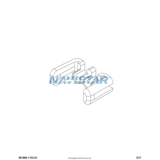 3683466C1 Navistar International | Packard Body Connector Lock - 10 Pack | Source One Parts Center