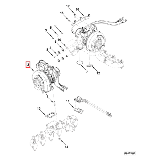 3793727 Cummins | Turbocharger | Source One Parts Center