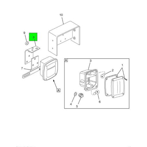 427625C1 Navistar International | Tail Light Mounting Bracket | Source ...