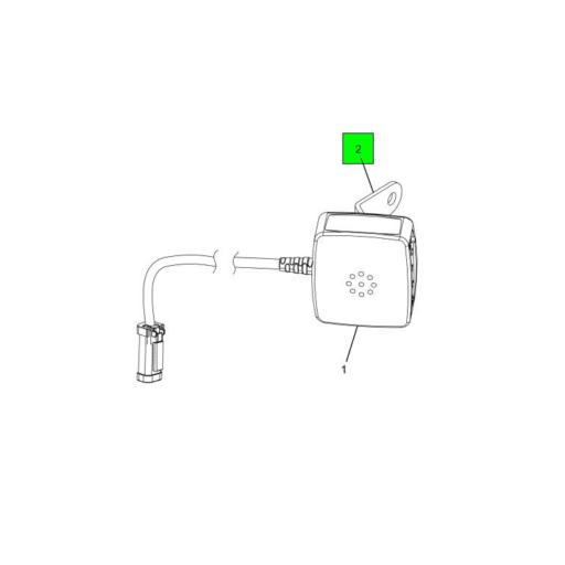 3671371C1 Navistar International | Display Side Support Eaton VORAD ...