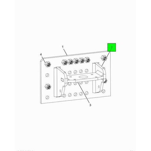 4275737C3 Navistar International | HX620 Rear Engine Gusset | Source ...