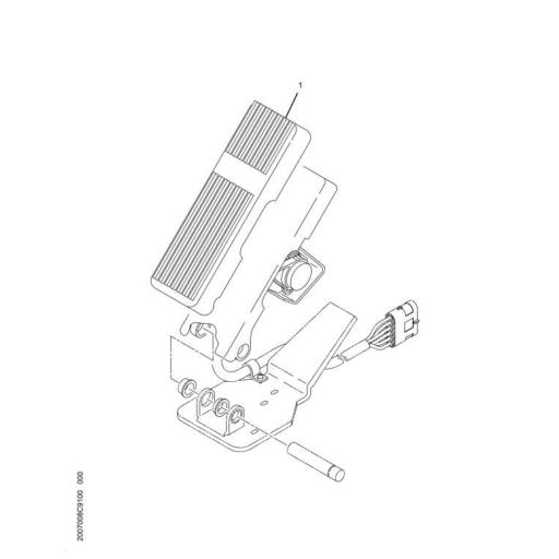 1681938C91 Navistar International | Roller Accelerator Pedal Sensor Kit ...