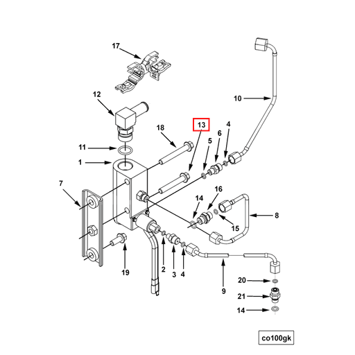 3901448 Cummins | Hexagon Flange Head Cap Screw | Source One Parts Center
