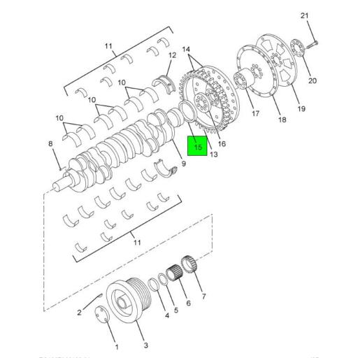 1823733C3 Navistar International | Oil Seal Carrier | Source One Parts ...