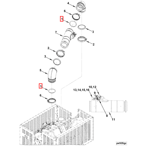 2866337 Cummins | Aftertreatment Device Gasket | Source One Parts Center