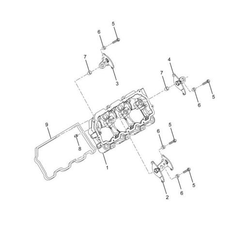 1877859C93 Navistar International | Carrier Assembly with Rocker Arms ...