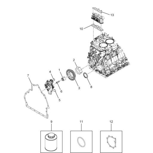 3004737C98 Navistar International | Oil Pump Kit 13 L | Source One ...
