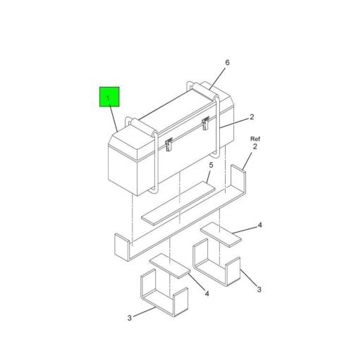 2204891C1 IC Bus | Triangle Reflector - 3 Pack | Source One Parts Center