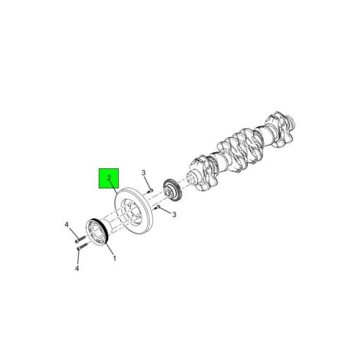 2523624C91 Navistar International | Viscous Vibration Damper | Source ...
