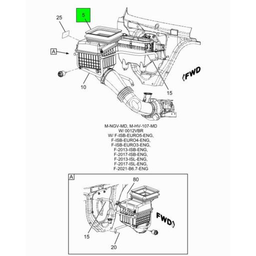 4075865C91 Navistar International | Air Cleaner Assembly Dry Type Dual ...